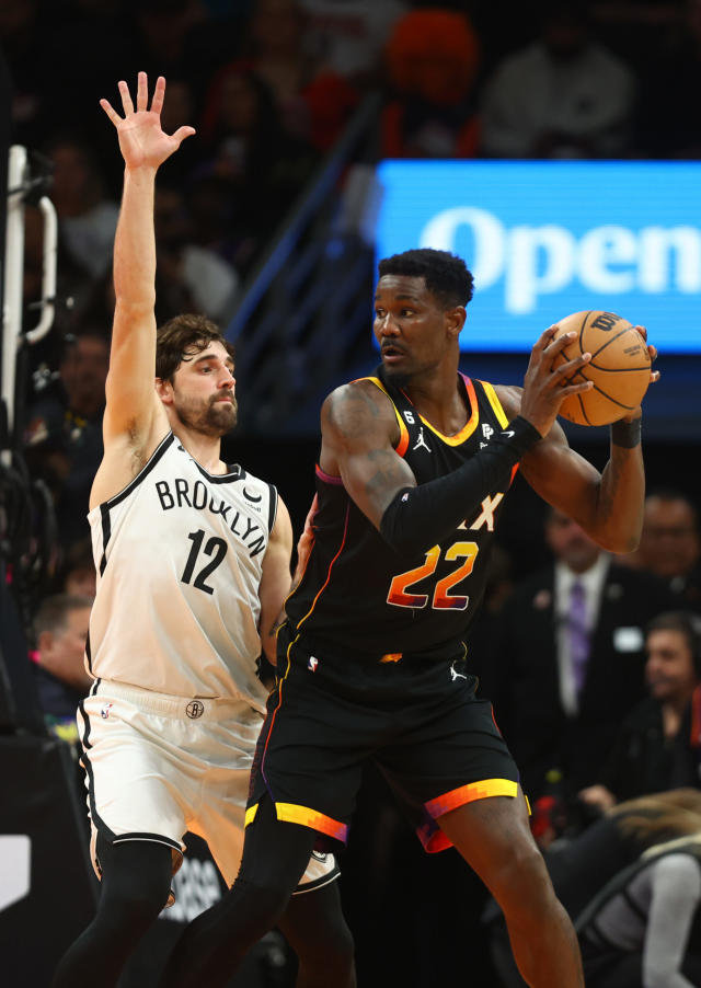 Nets drop fourth in a row to Suns 117-112