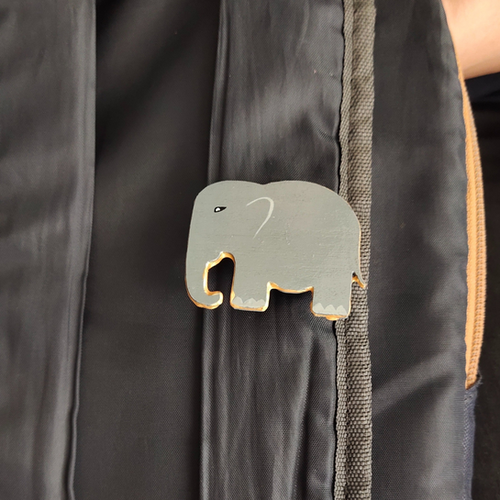 Elephant Lapel Pin | wrcs