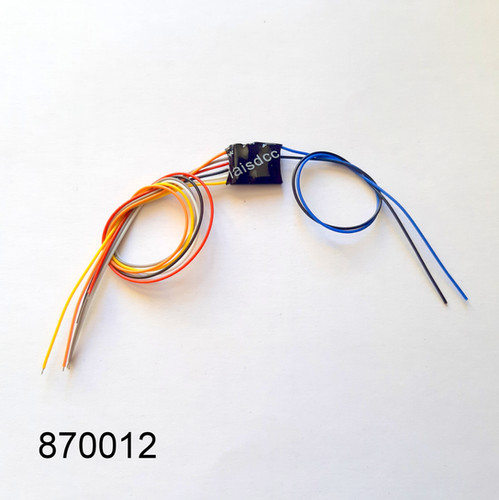 Decoder 6 fils / fili / wire KungFu | Claudio Decoder DCC