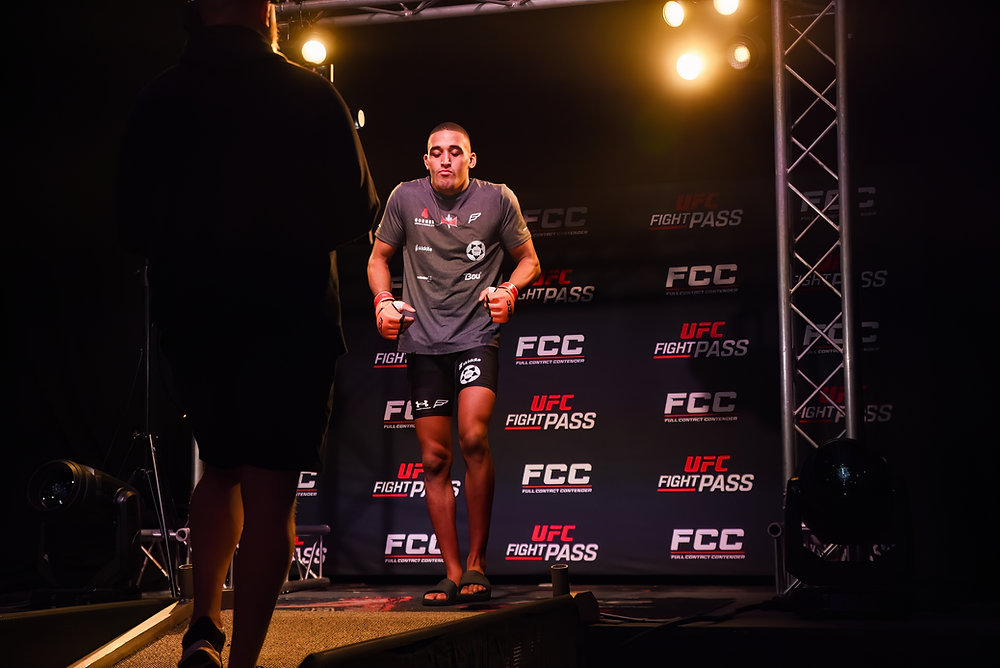 Raphael Uchegbu defends his 145lb Title