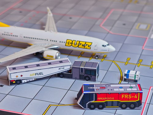 GSE Set 02 - Self-assembly airport accessories | A4Airport.com