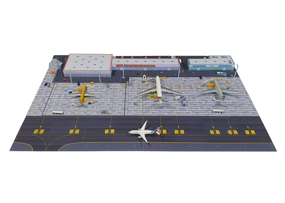 Cargo Terminal 1/500 | A4Airport.com