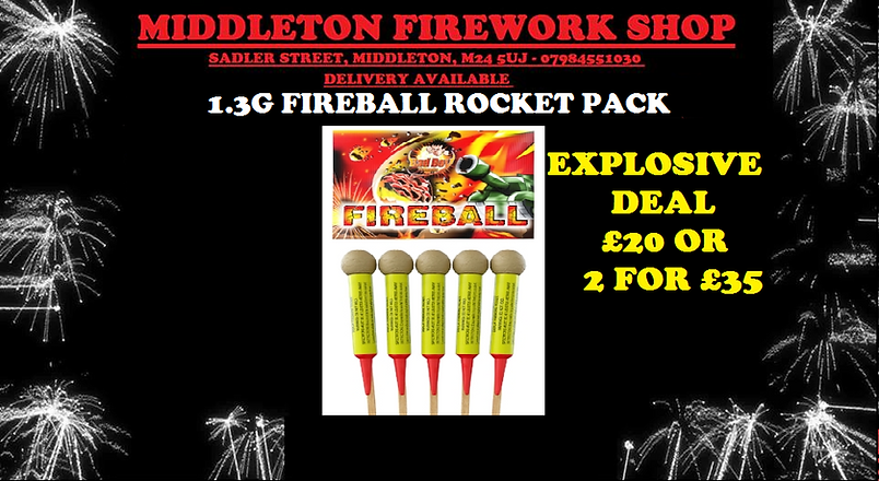 Products | Middleton Firework Shop Manchester