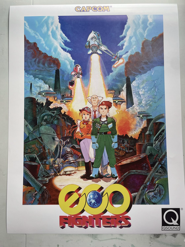 Eco Fighters Poster | ArcadePlug