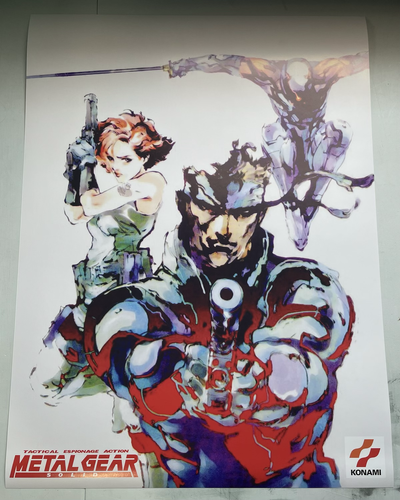 Metal gear solid poster | ArcadePlug