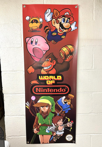 World of Nintendo Banner | ArcadePlug