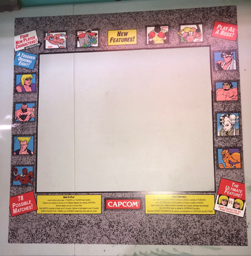 street fighter 2 championship edition arcade bezel | ArcadePlug