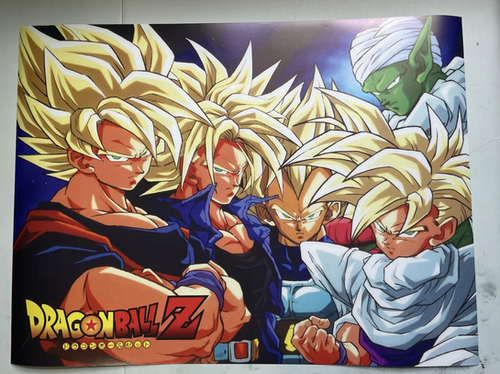 Dbz ssj crew poster | ArcadePlug