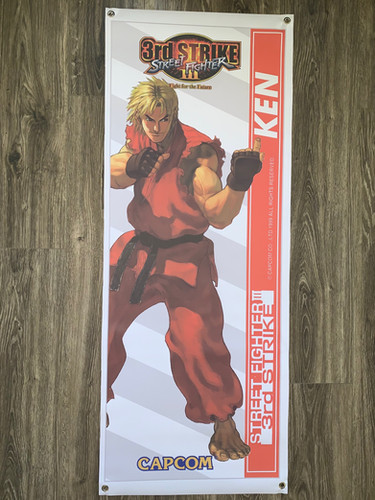 Street fighter 3rd strike Ken banner | ArcadePlug