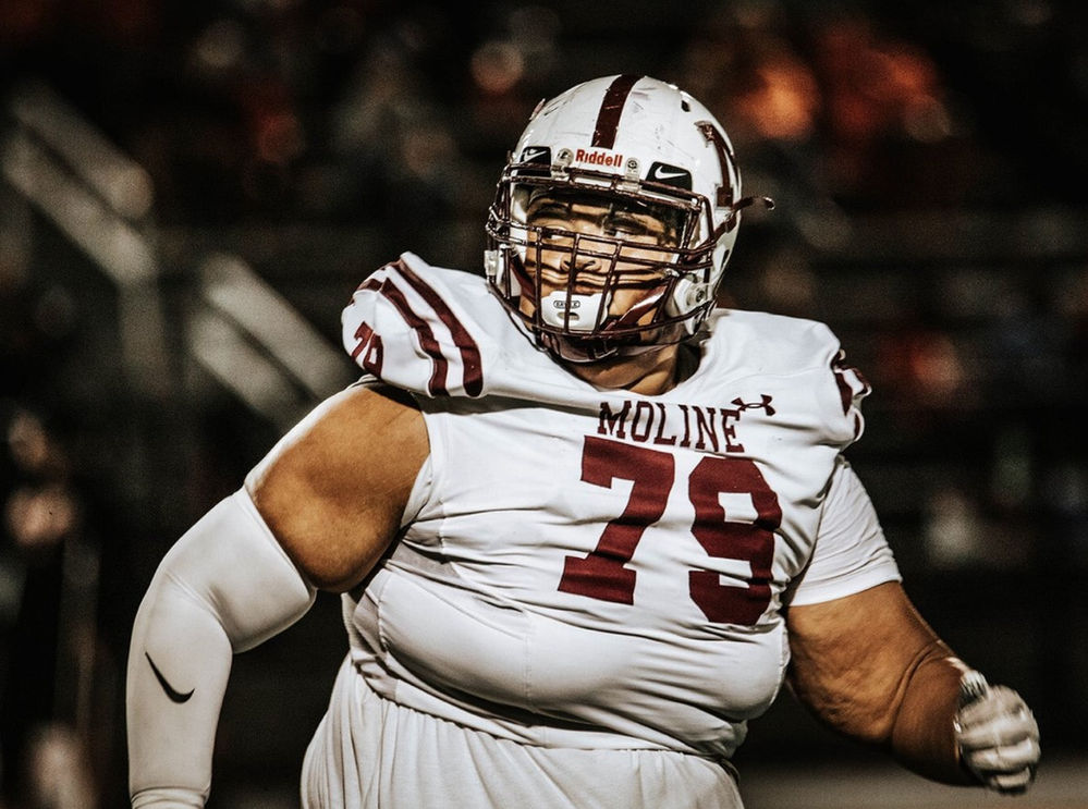 Meet Moline 6'3 Defensive Tackle Caleb Singleton Class Of 2023 - Name ...