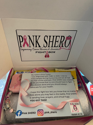 Custom Pink SHERO Fight Care Package | Pink SHERO