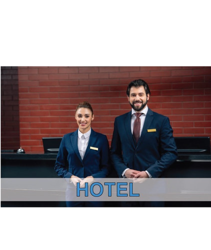 Hilton Hotel Name Badges | MYBADGEDESIGN.COM