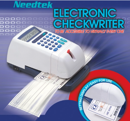 Needtek EC-55 電子支票機12-Digit Electronic Cheque Writer | 宏豐文儀有限公司