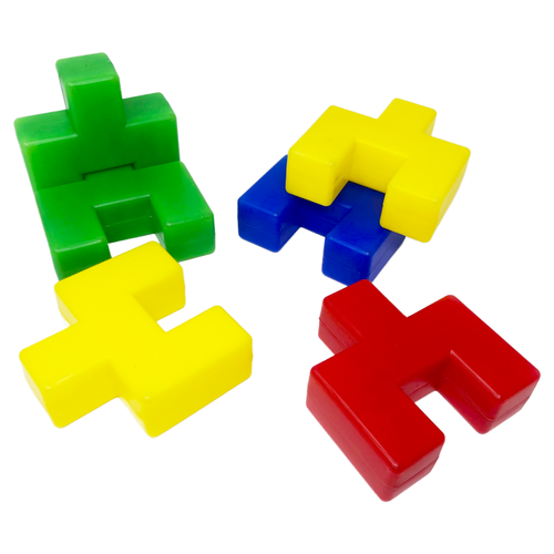 Y de colores de ensamble (12 piezas) | Educatodo Colima