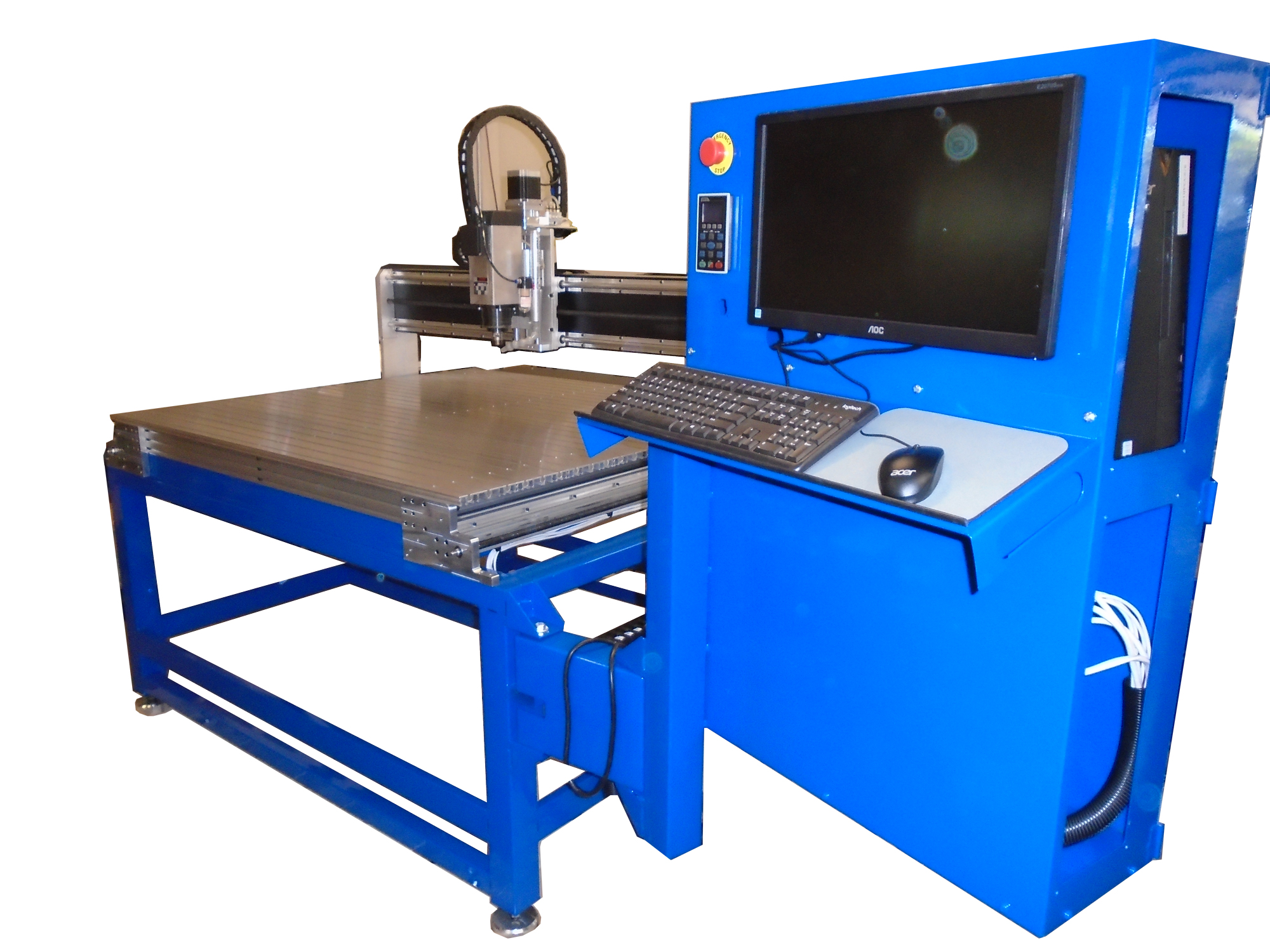 4x4 cnc routers for wood, plastic, aluminum.