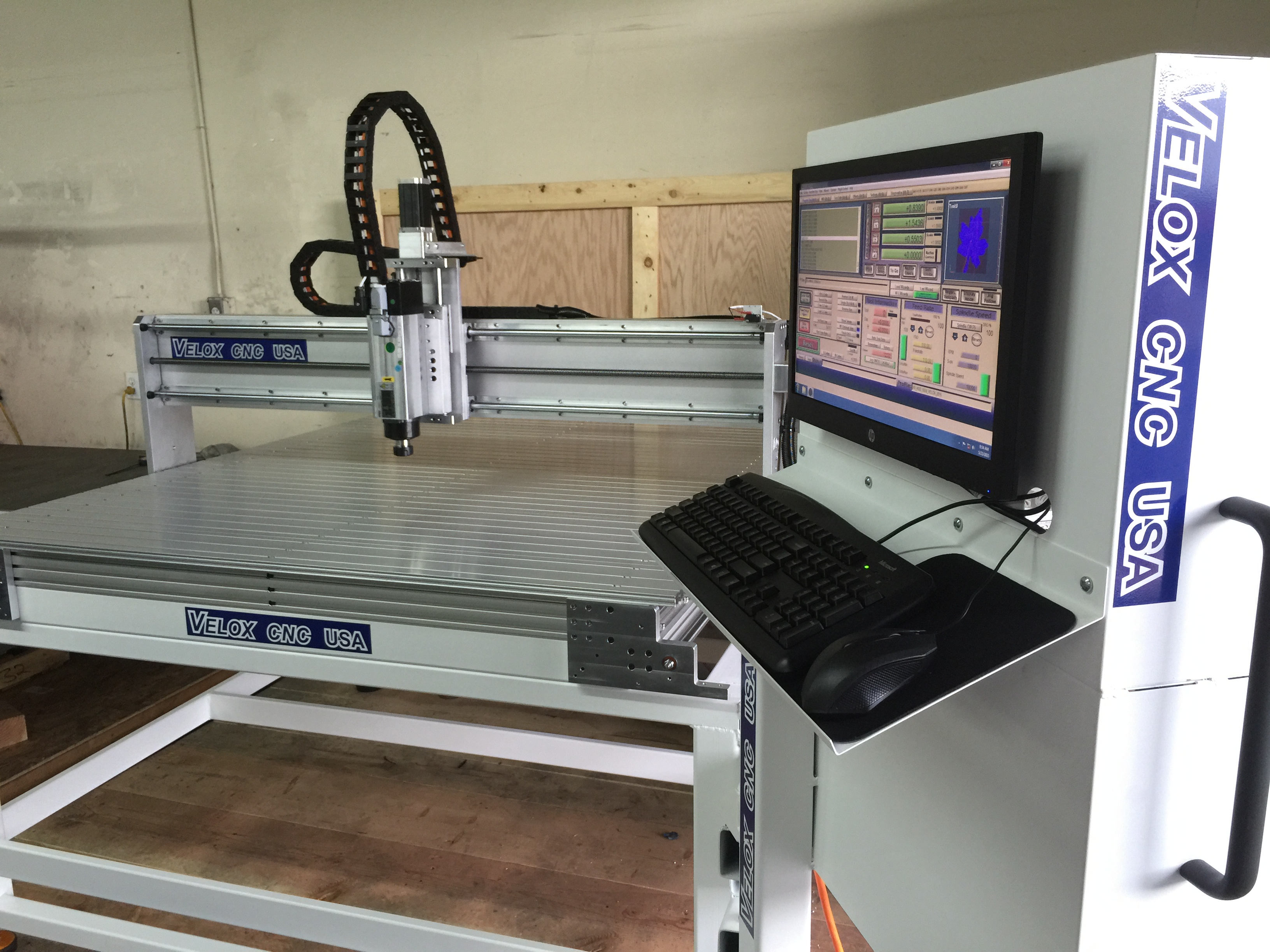 4x4 cnc routers for wood, plastic, aluminum.