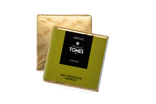 30g Tomes Origin Milk Chocolate Amarula | Chocolatesbytomes