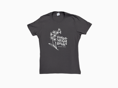 Forget-Me-Not Tee - Grey | literacycouncilak