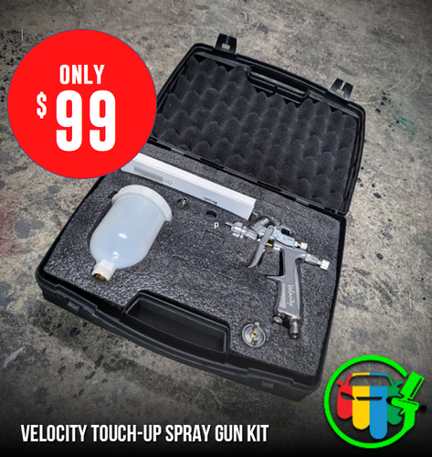 Velocity Gravity Mini Touch Up Spray Gun | milsomesautopaints