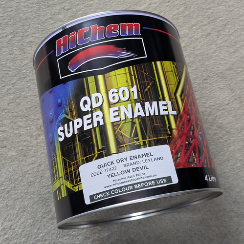 Yellow Devil - Leyland - 17422 - Quick Dry Enamel | milsomesautopaints