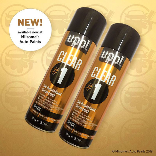 Upol #1 UV Resistant Acrylic Gloss Clear | milsomesautopaints