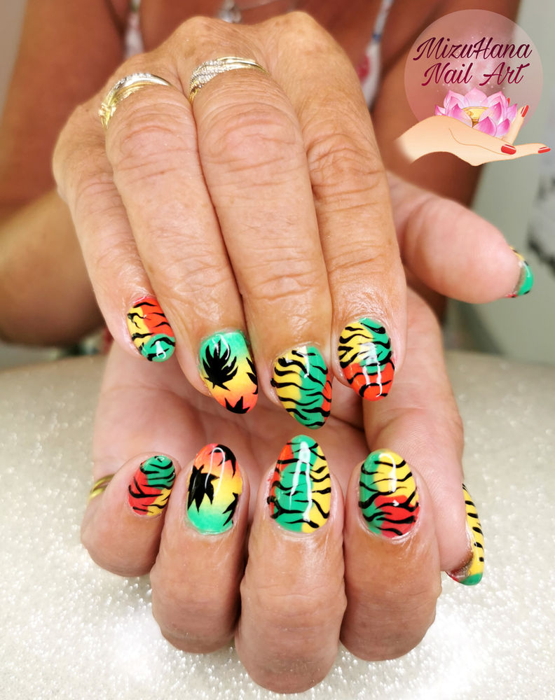Nail art reggae!