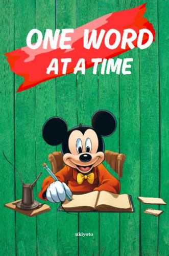 One Word at a Time Writing Writing Diary | Ukiyoto India