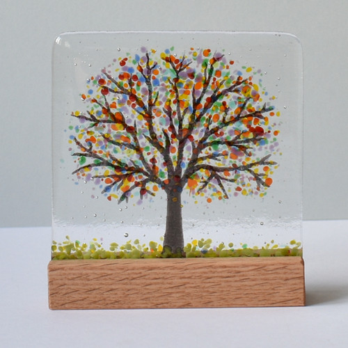 Rainbow Tree | Glass Art Designs
