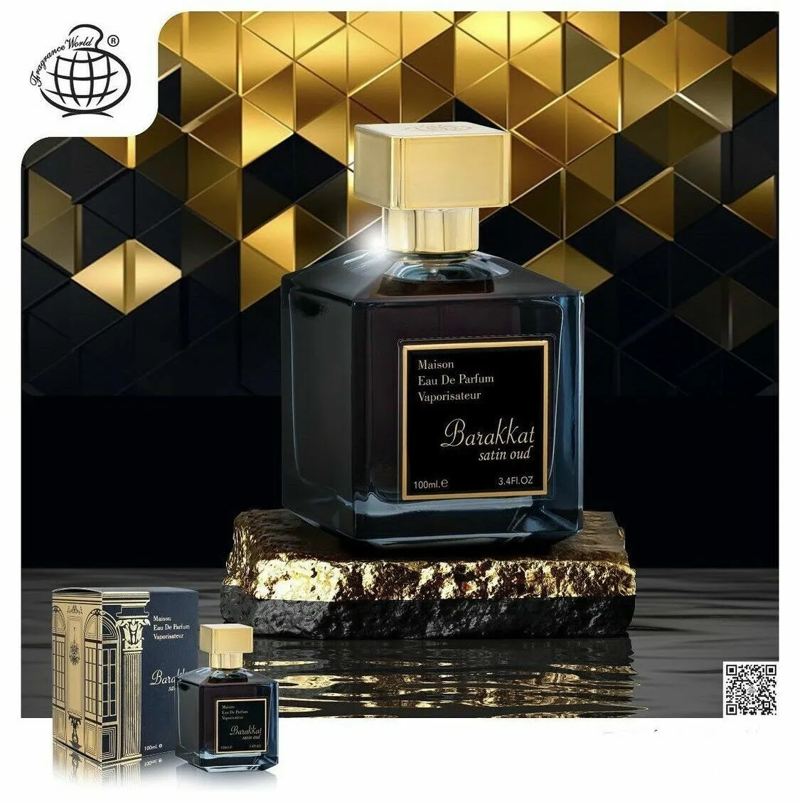 Fragrance World - Barakat: Satin Oud (10mL) | Adicto a Los Perfume
