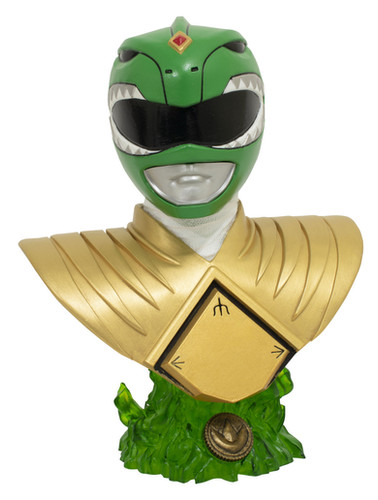 Diamond Select Mighty Morphin Power Rangers Legends in 3D Green Ranger ...