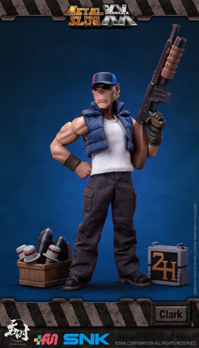 Tunshi Studio TS-009 SNK - Metal Slug XX – Clark 1/12 Figure | Singapore