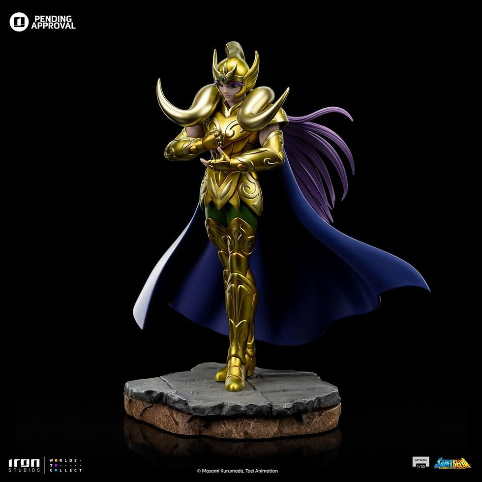 Iron Studios Aries Mu - Saint Seiya - Art Scale 1/10 Statue | Singapore