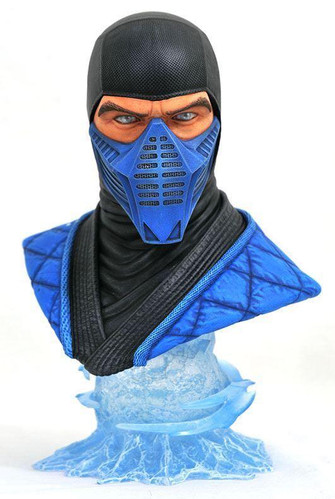 Diamond Select Legends in 3D Mortal Kombat Sub-Zero 1:2 Scale Bust ...