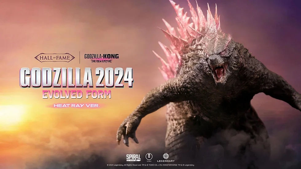 Spiral Studio Godzilla 2024 Evolved Form (Heat Ray Edition) | Singapore
