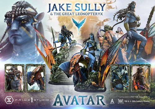 Prime 1 Studio Avatar Jake Sully & The Great Leonopteryx (Regular ...