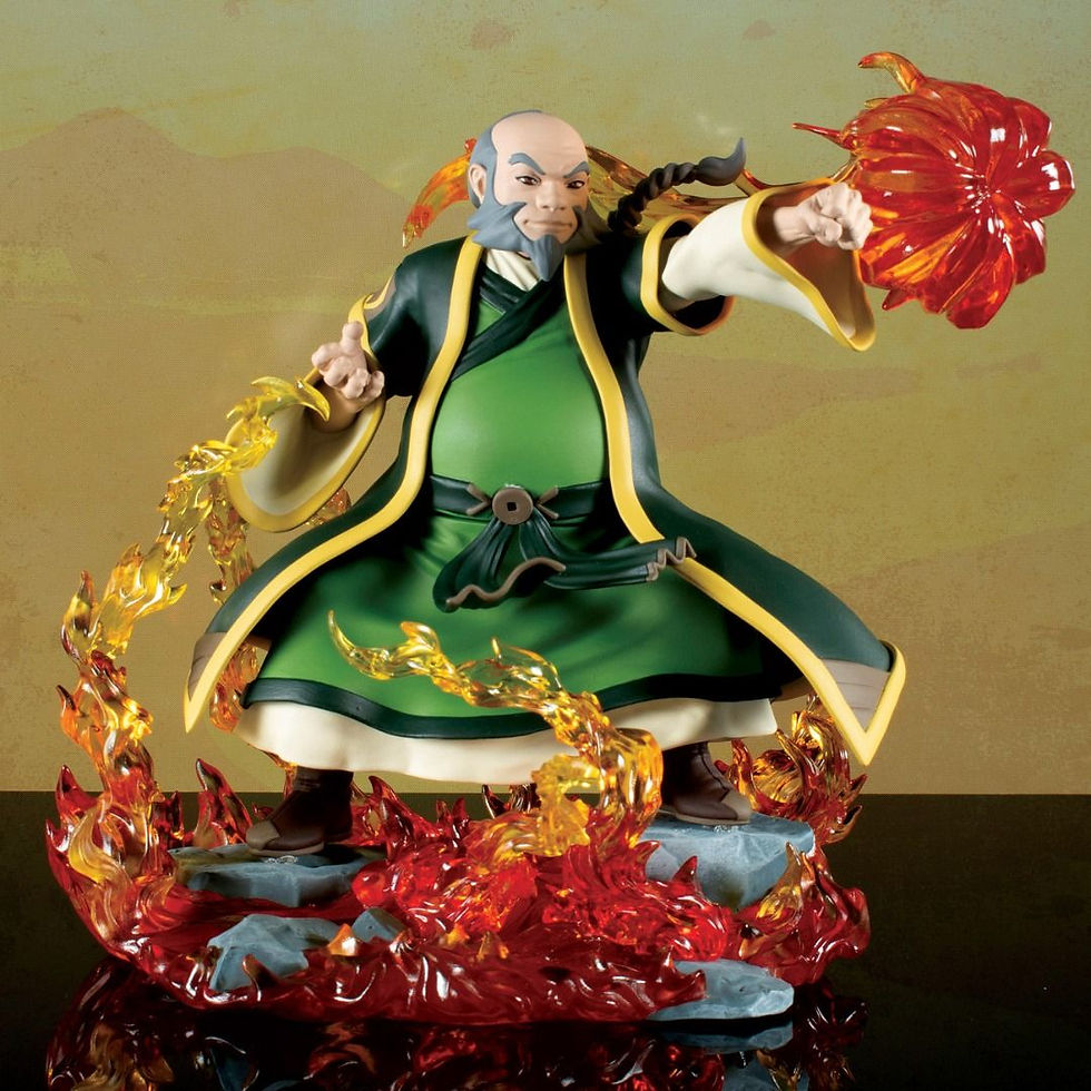 Diamond Select Avatar: The Last Airbender Gallery Uncle Iroh Statue ...