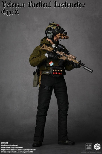 Easy&Simple ES 26062R 1/6 Veteran Tactical Instructor Chapter II ...