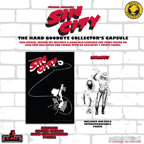 Mezco Toyz Sin City: The Hard Goodbye Collector's Capsule Nancy ...