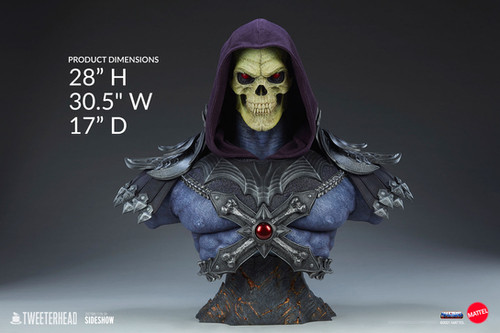 Sideshow Skeletor Legends Life-Size Bust by Tweeterhead | Singapore