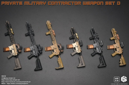Easy&Simple 06036 Private Mlitary Contractor Weapon Set D | Singapore