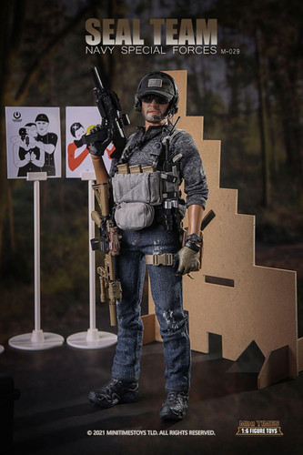MINI TIMES MT-M029 Seal Team Navy Special Forces 1/6 Figure | Singapore