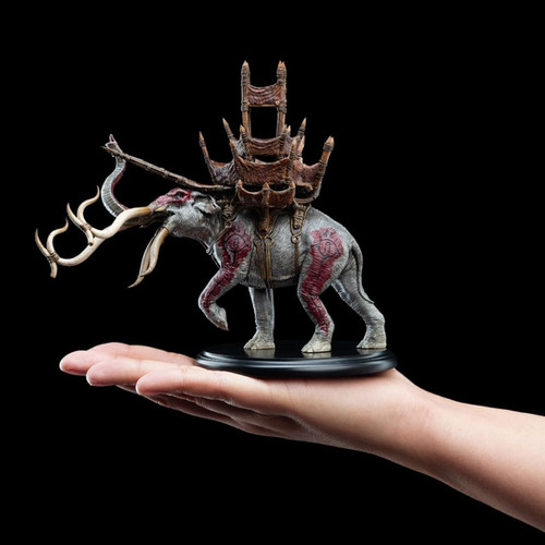 Weta Workshop Mumak In Battle Miniature Statue - LOTR Lord Of The Rings ...