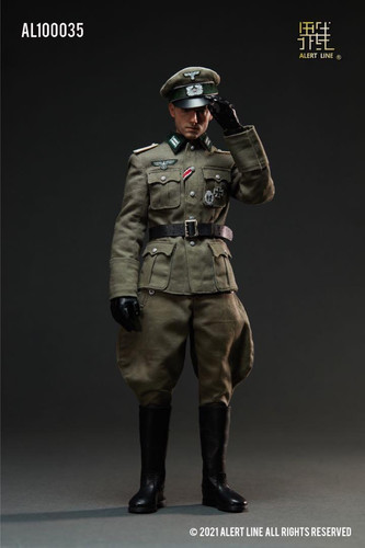 Alert Line AL100035 / AL100036 WWII German Army Officer / Soldier 1/6 ...