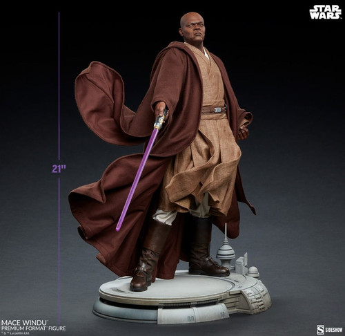 Sideshow 300872 Star Wars: Mace Windu Premium Format Figure | Singapore