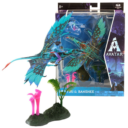 McFarlane Neytiri & Banshee (Avatar Movie) World of Pandora Figure ...