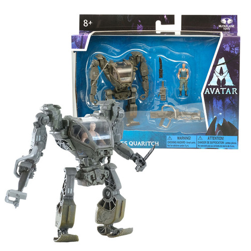 McFarlane Amp Suit & Colonel Miles Quaritch Avatar Movie World of ...