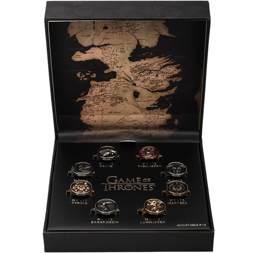 Salesone Studios Game of Thrones Houses Ring Set | Singapore