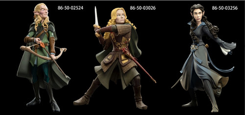 Weta Workshop WW86-50 Mini Epics: Legolas / Eowyn / Arwen | Singapore