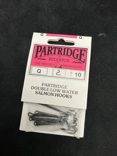 Vintage Partridge Redditch Code Q Double Low Water Salmon Hooks | Doug ...
