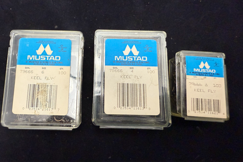 OUT OF PRODUCTION Vintage Mustad 79666 Keel Fly Hooks | Doug Millsap